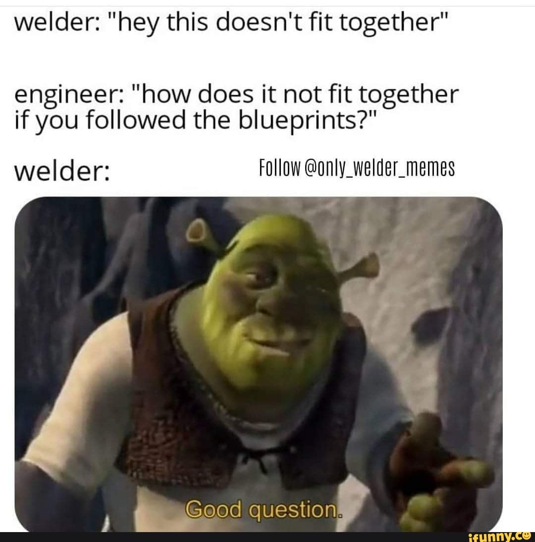 Funny Welder Cartoon