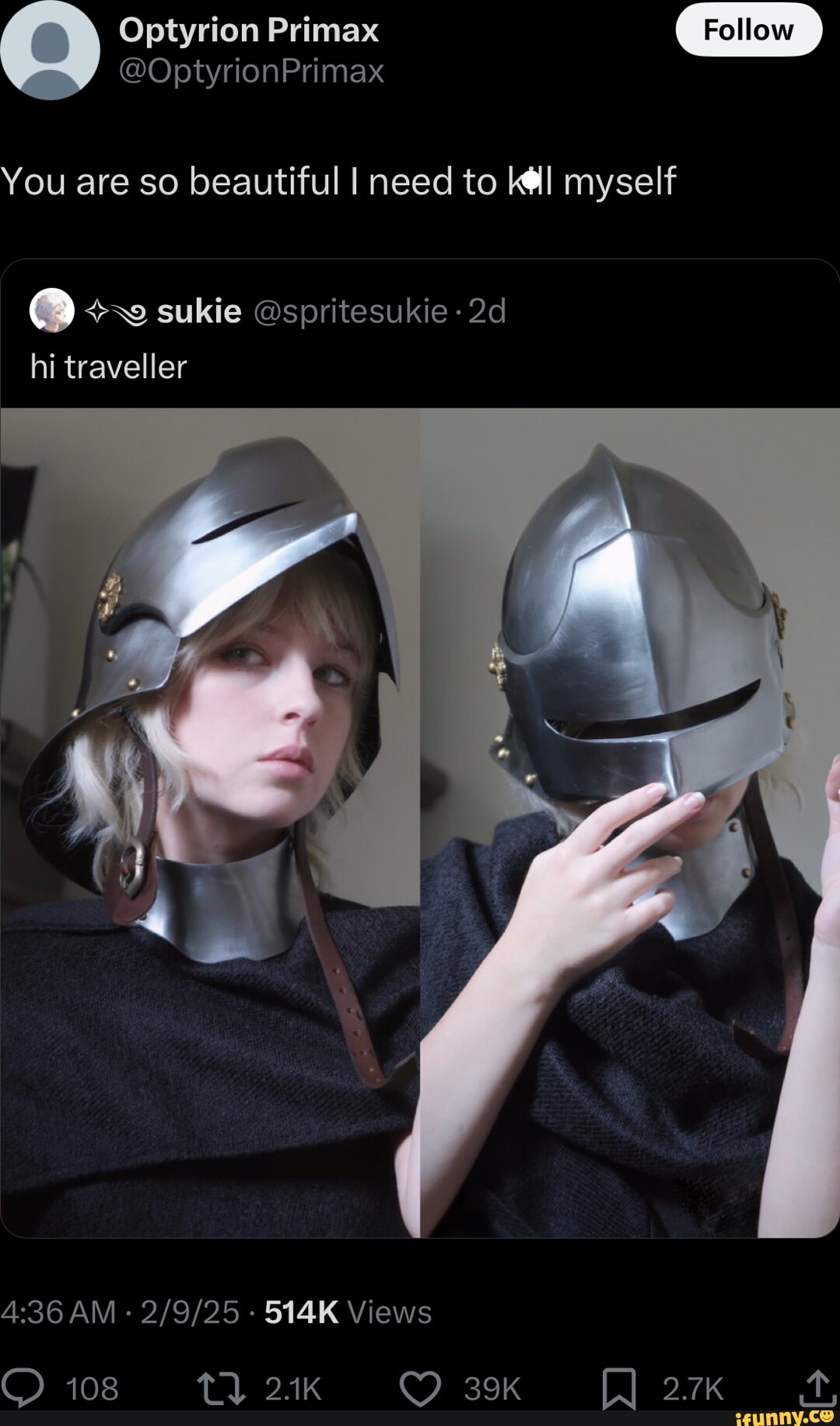 Optyrion Primax You are so beautiful I need to myself +xe sukie ...