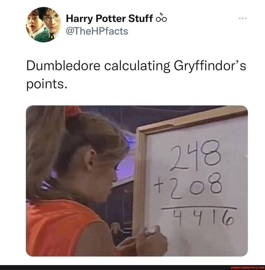 N/A - * Harry Potter Stuff co @TheHPfacts Dumbledore calculating ...
