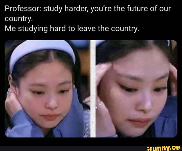 South- east Asians can relate - Professor: study harder, you're the ...