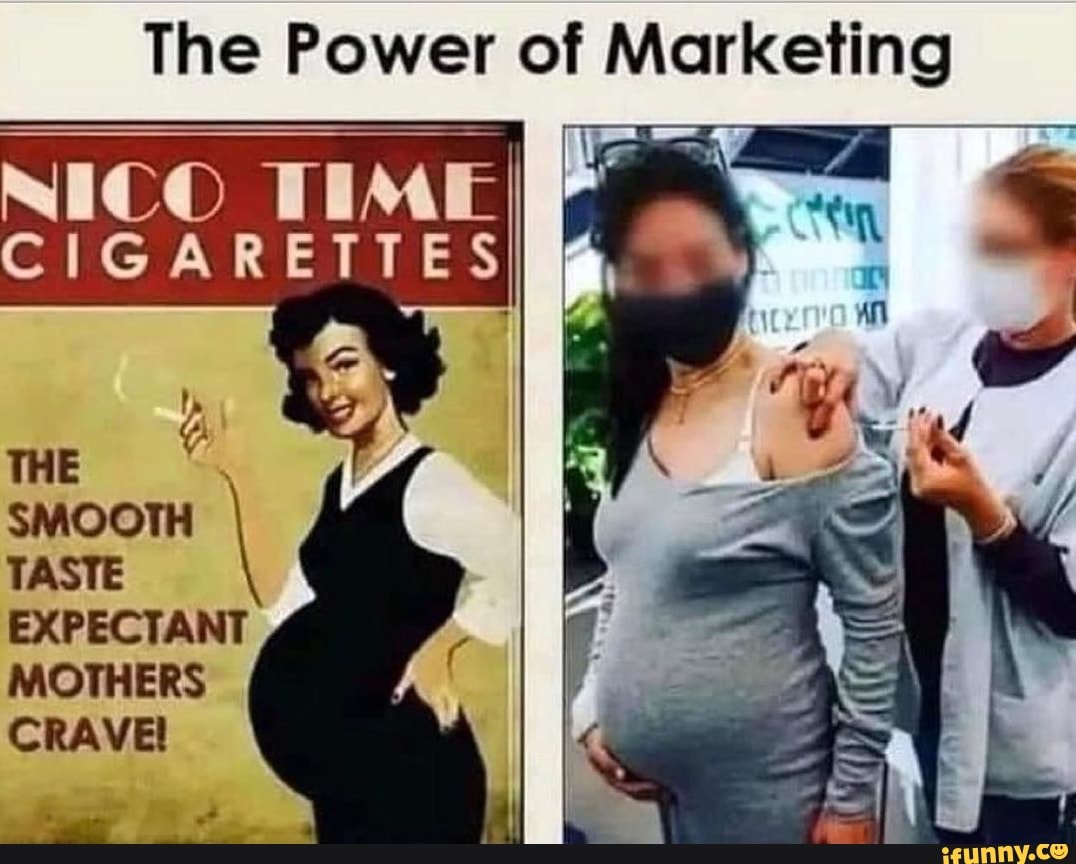 The Power of Marketing NICO TIME CIGARETTES THE SMOOTH TASTE EXPECTANT ...