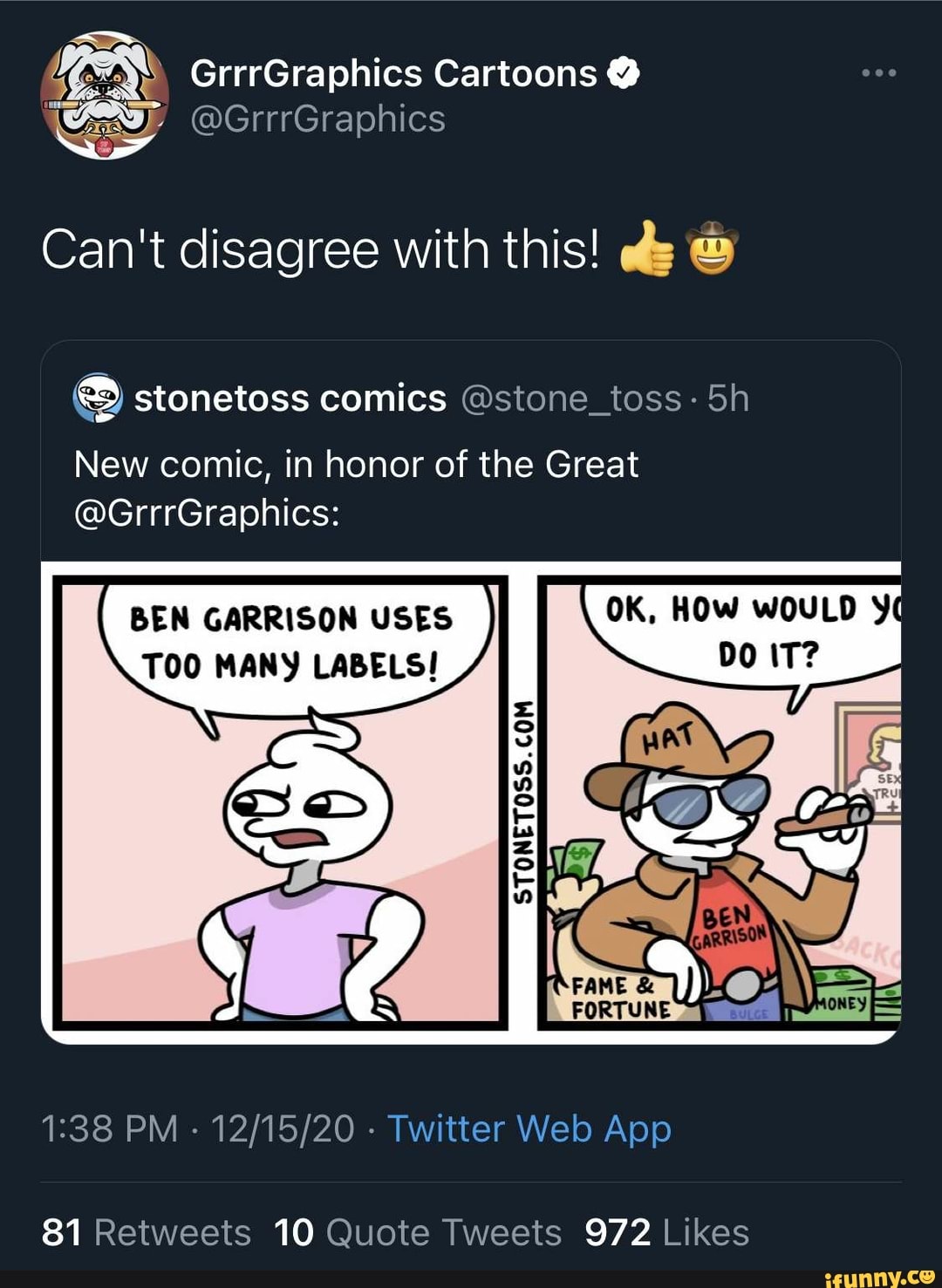 GrrrGraphics Cartoons @GrrrGraphics Can't disagree with this! es New ...