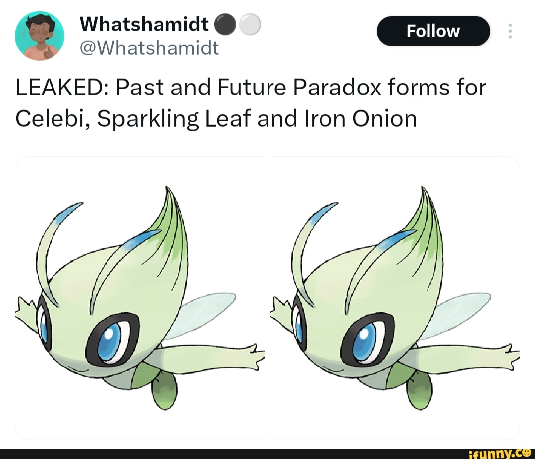 Celebi memes. Best Collection of funny Celebi pictures on iFunny