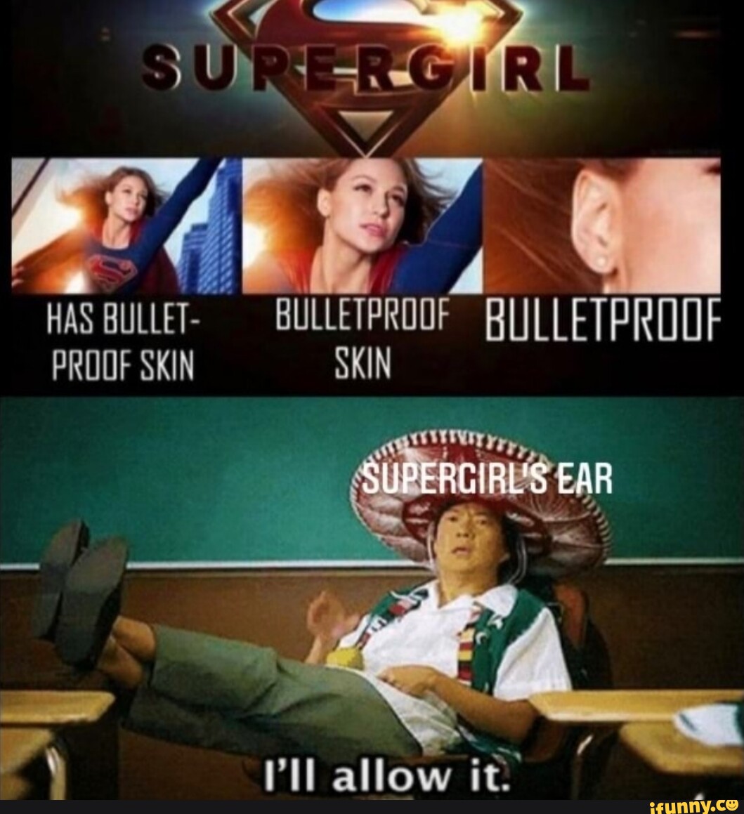 Om HAS BULLET- BULLETPROUF BULLETPROOF PROOF SKIN SKIN SUPERCIRL'S EAR ...
