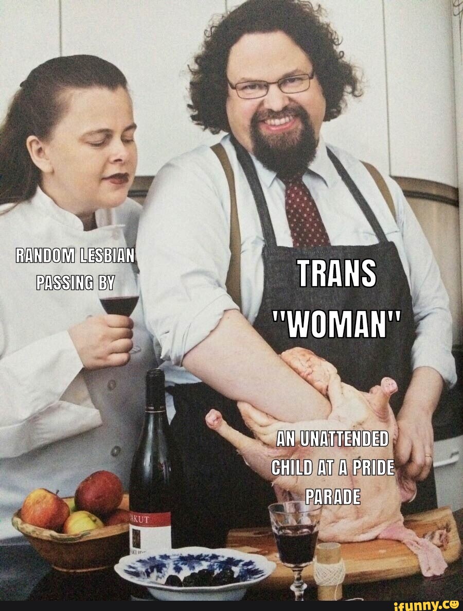 RANDOM LESBIAN PASSING BY TRANS "WOMAN" SS AN UNATTENDED CHILD AT A ...