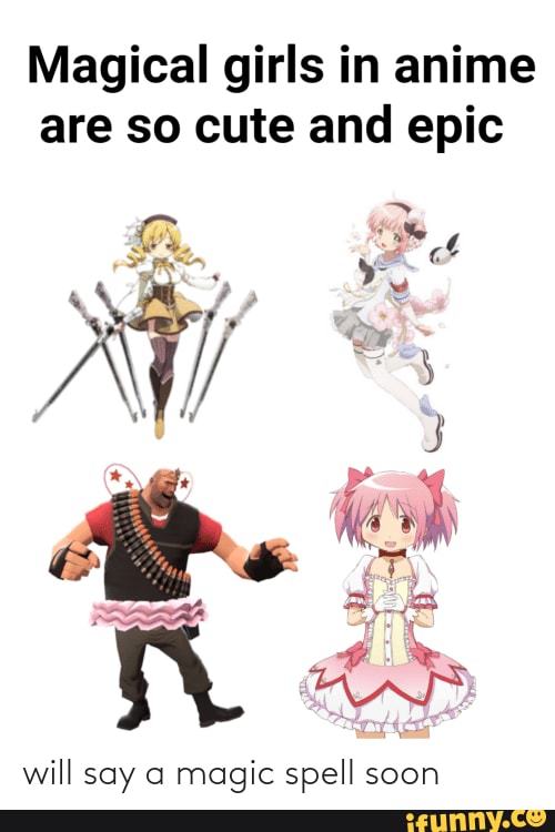 Will say a magic spell soon - Magical girls in anime are so cute and ...