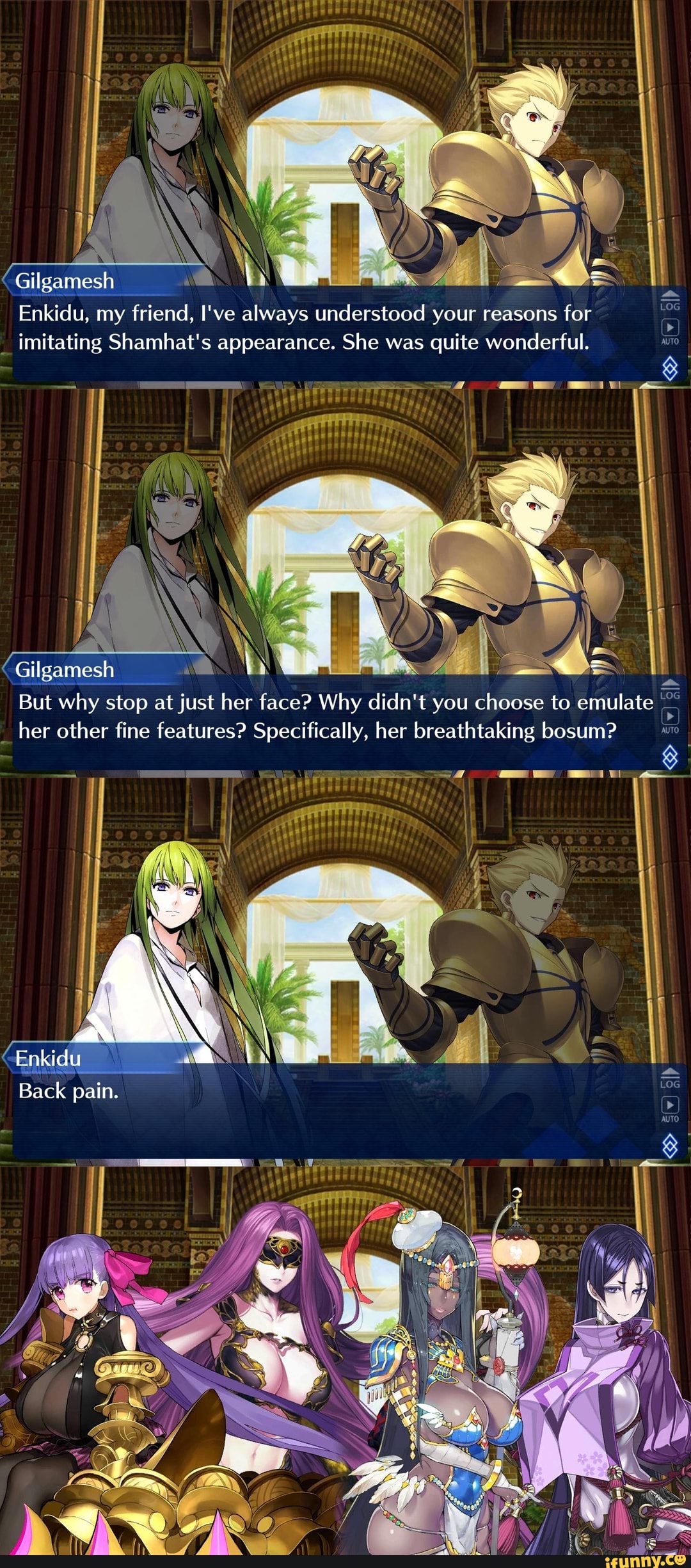Gilgamesh - Enkidu, friend, I've always understood for “T" Gilgamesh ...
