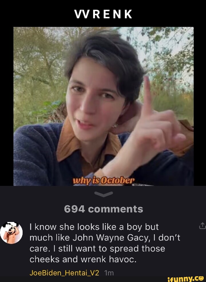 VVRENK 694 comments I knew she looks like a boy but much like John ...