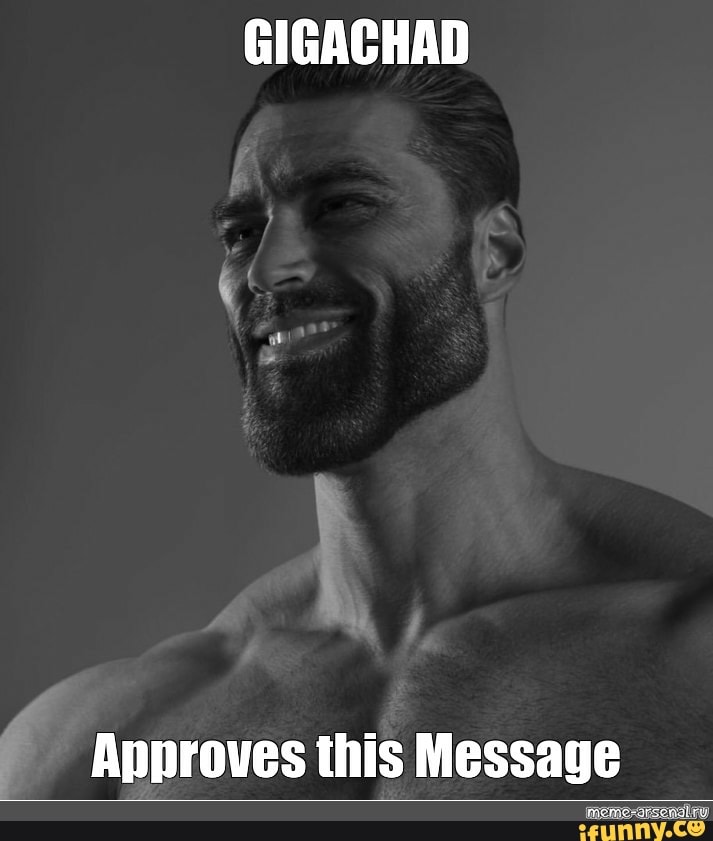 GIGACHAD Dy Approves this Message - iFunny
