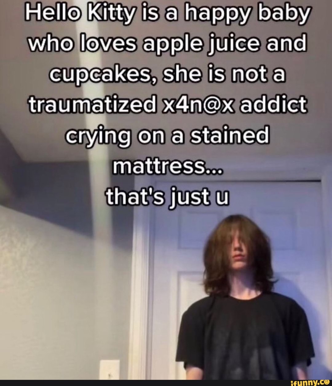 Hello Kitty is a happy baby who loves apple juice and cupcakes. she is ...