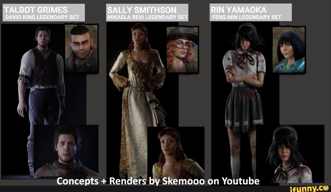 TALBOT GRIMES SALLY SMITHSON RIN YAMAOKA DAVID KING LEGENDARY SET ...