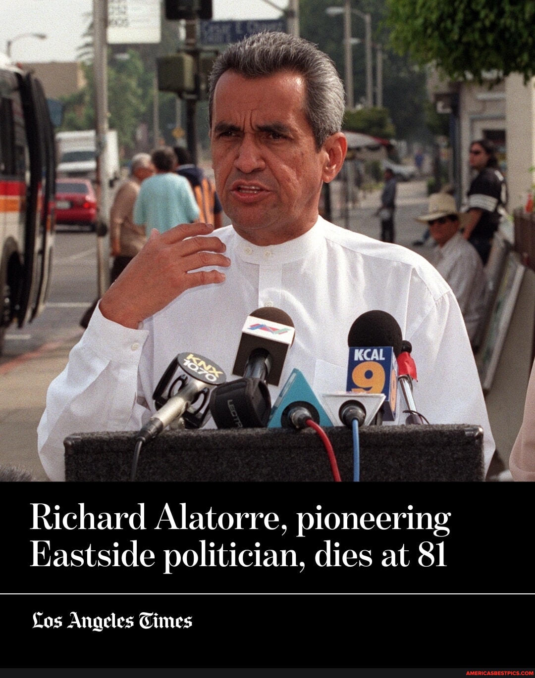 Pioneering Eastside politician Richard Alatorre has died. The son of a ...
