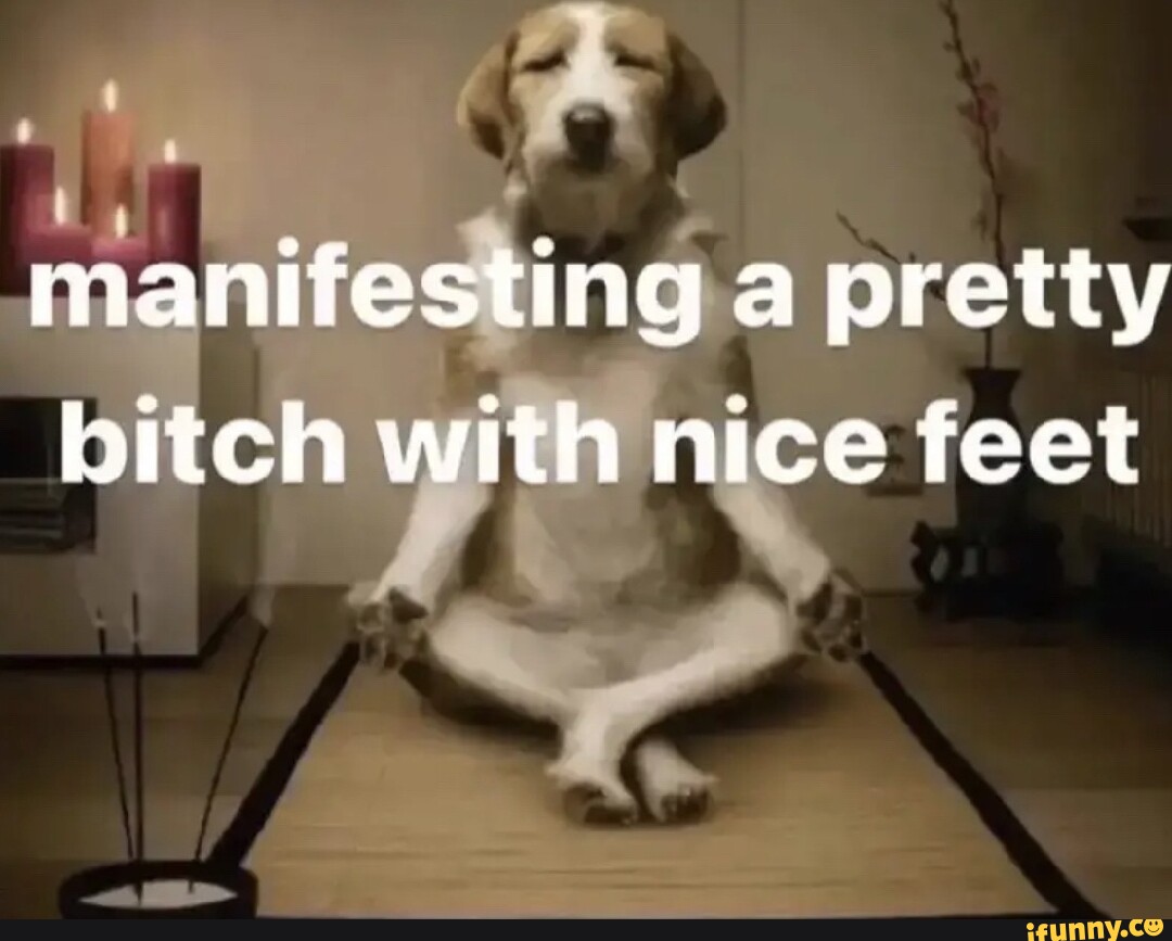 Manifesting a pretty bitch with nice feet - iFunny