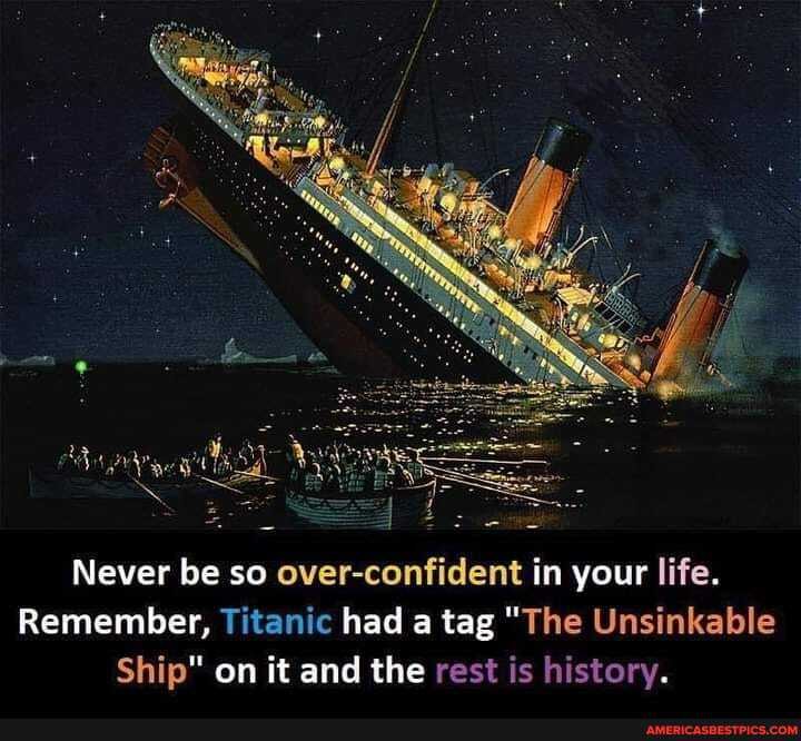 Makers and Owners of Titanic Challenged God , And the challenge was ...