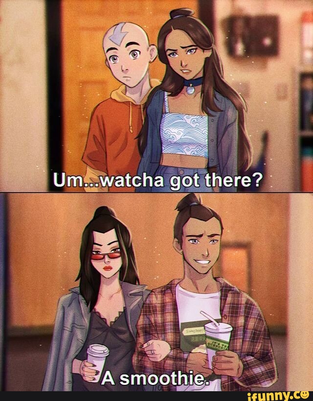 Um. .watcha got there? & smoothie. - iFunny