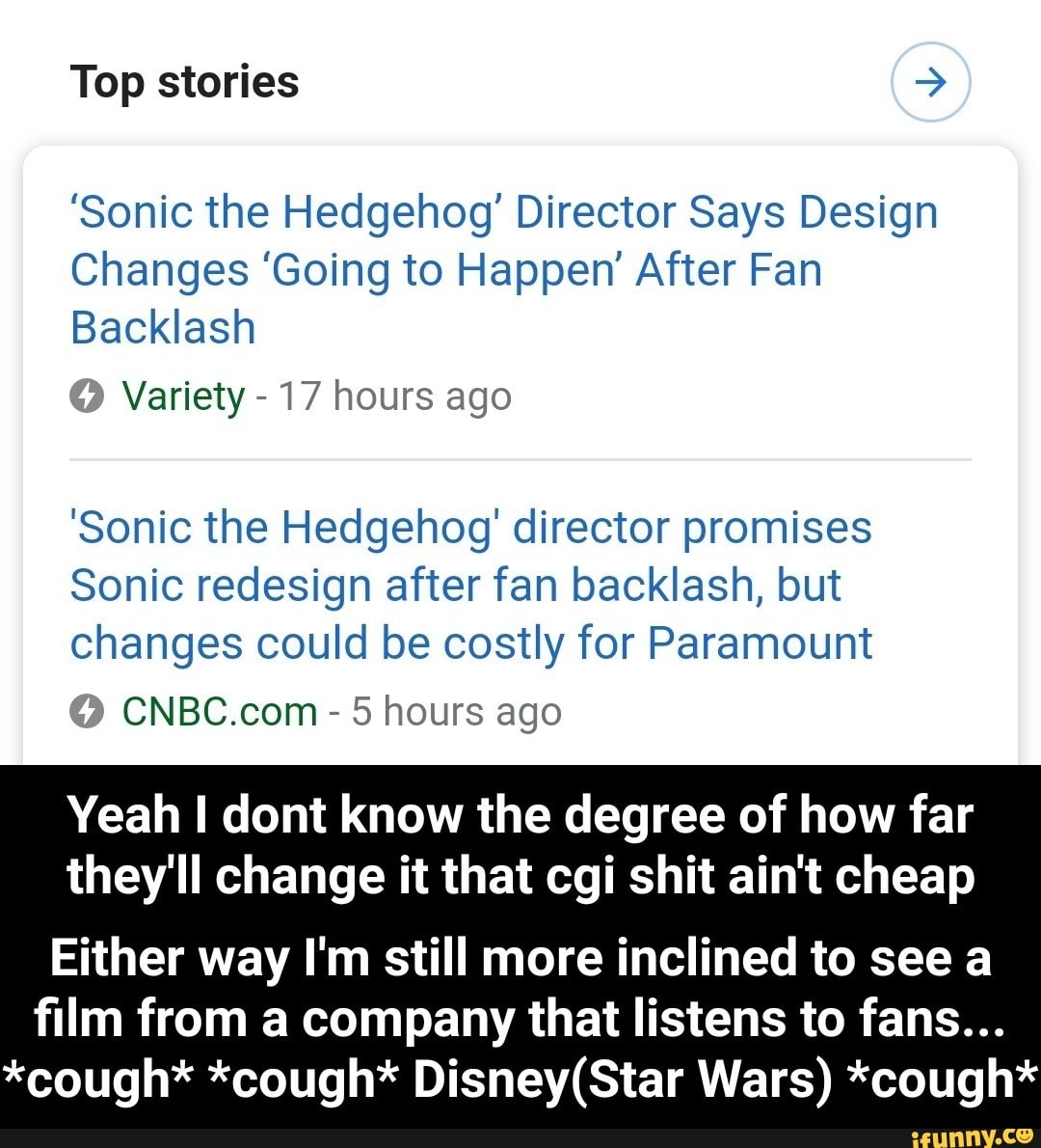 'Sonic the Hedgehog' Director Says Design Changes 'Going to Happen ...