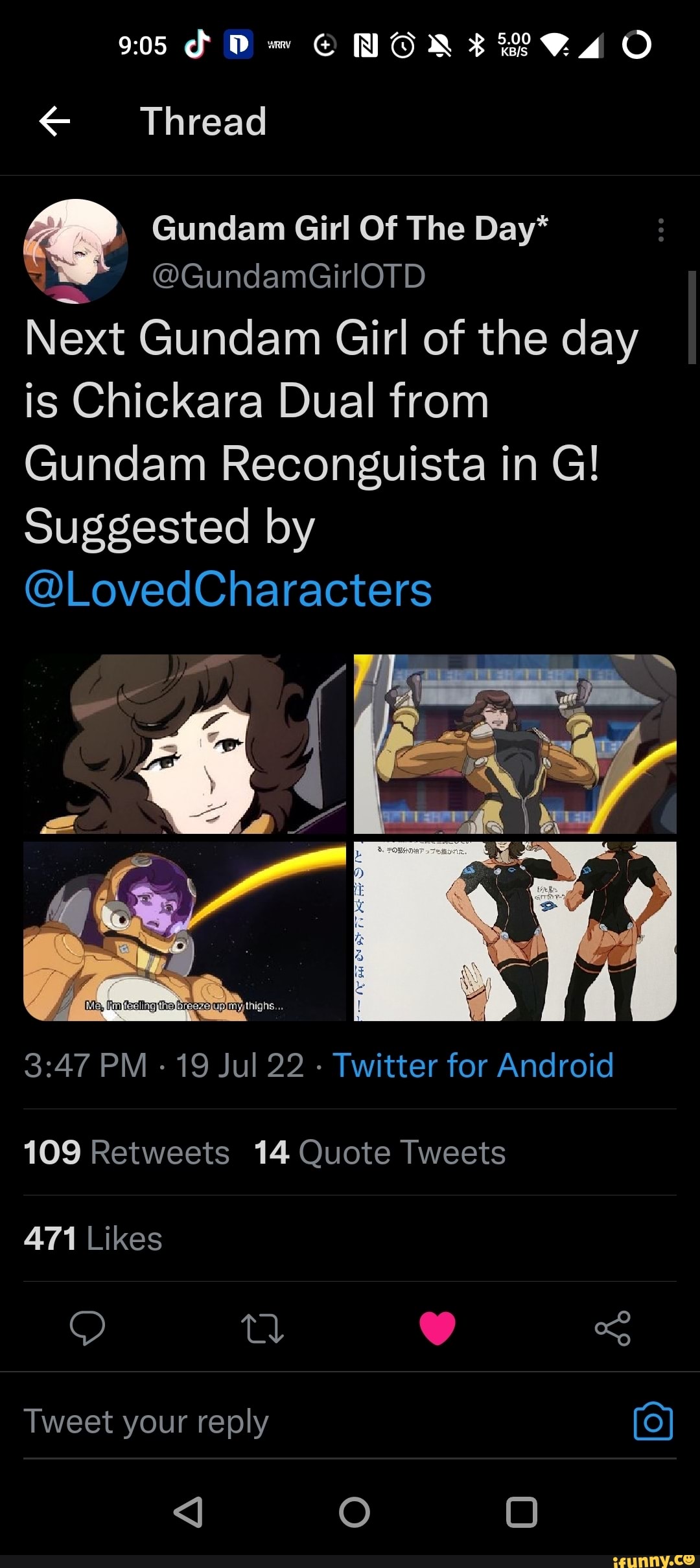 Thread MOR Gundam Girl Of The Day* @GundamGirlOTD Next Gundam Girl of ...