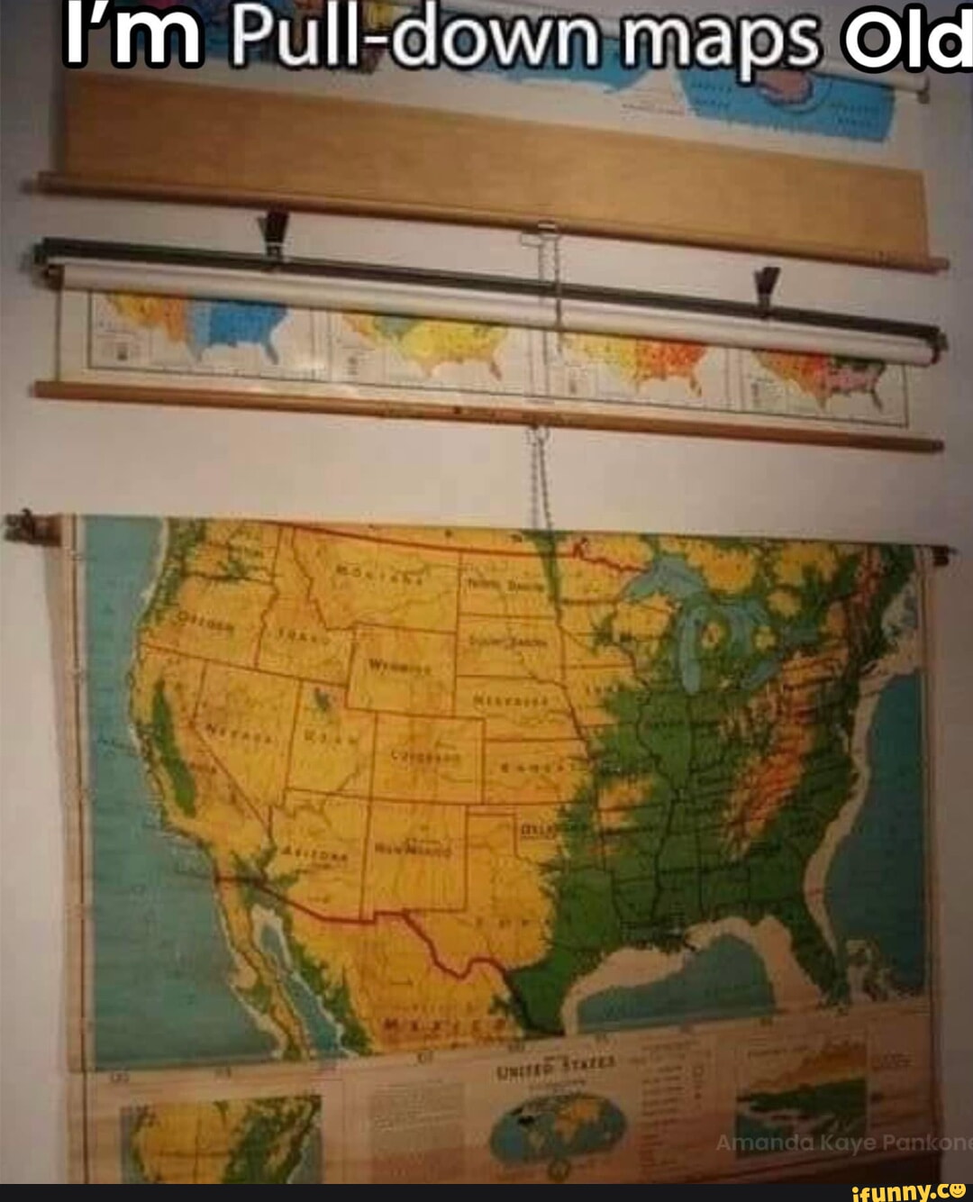 Pull-down' maps Old - iFunny