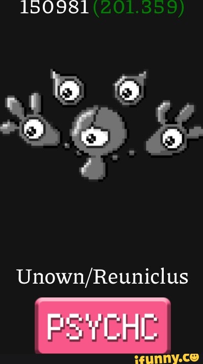 Reuniclus memes. Best Collection of funny Reuniclus pictures on iFunny