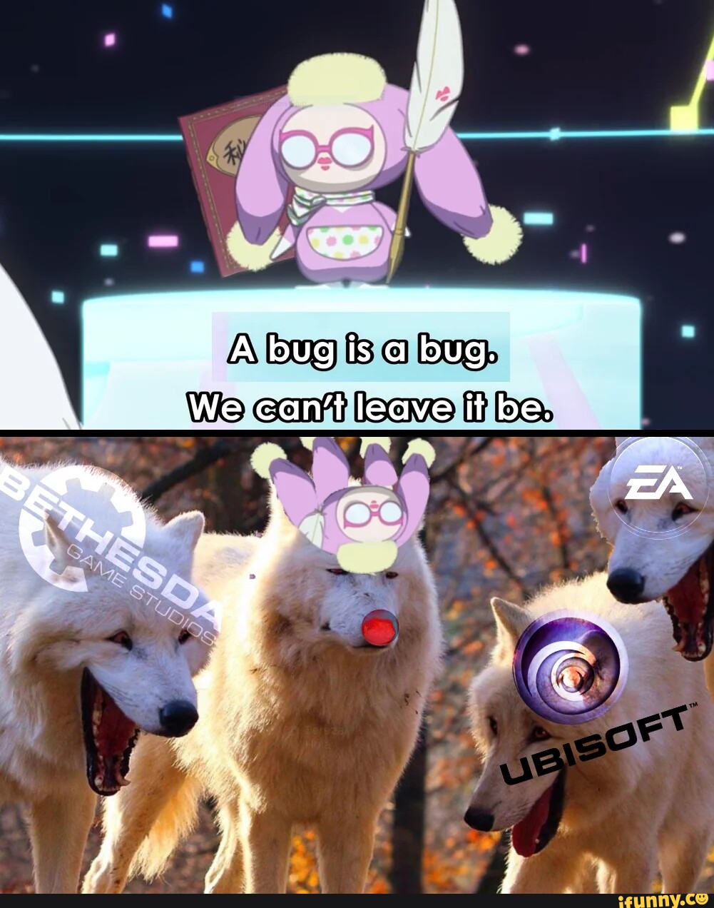 Pp IN bug' We can't leave it be. - iFunny