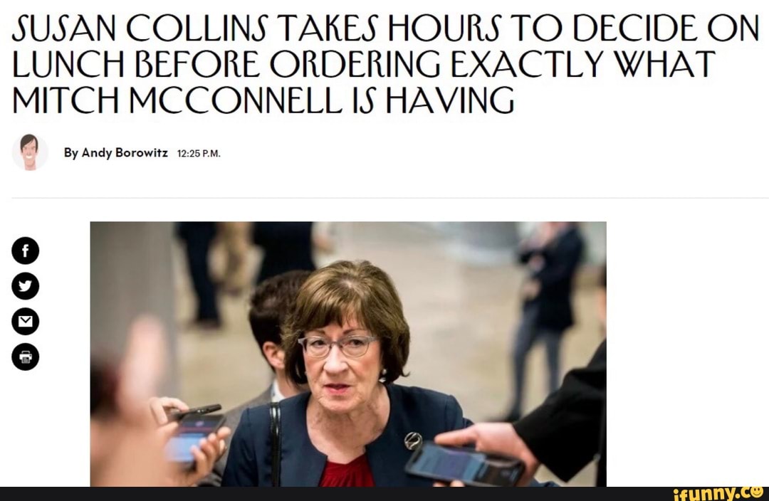 Susancollins memes. Best Collection of funny Susancollins pictures on ...