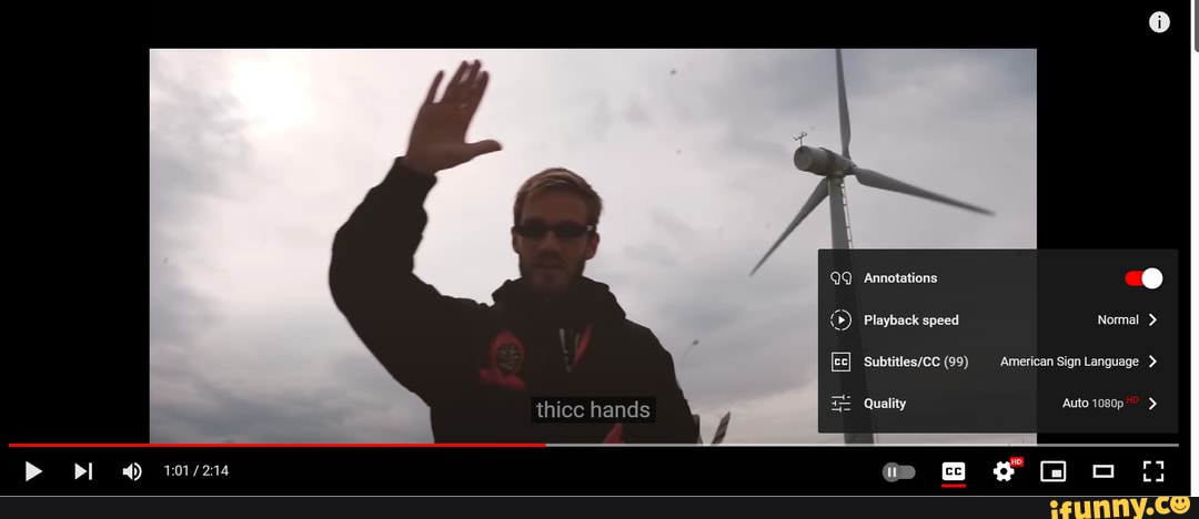 Thicc hands cc Annotations Playback speed (99) Normal > Quality Auto ...