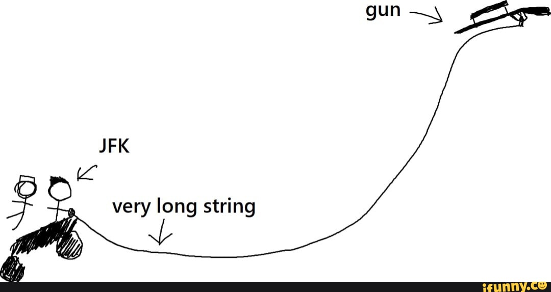 Gun JFK very long string - iFunny