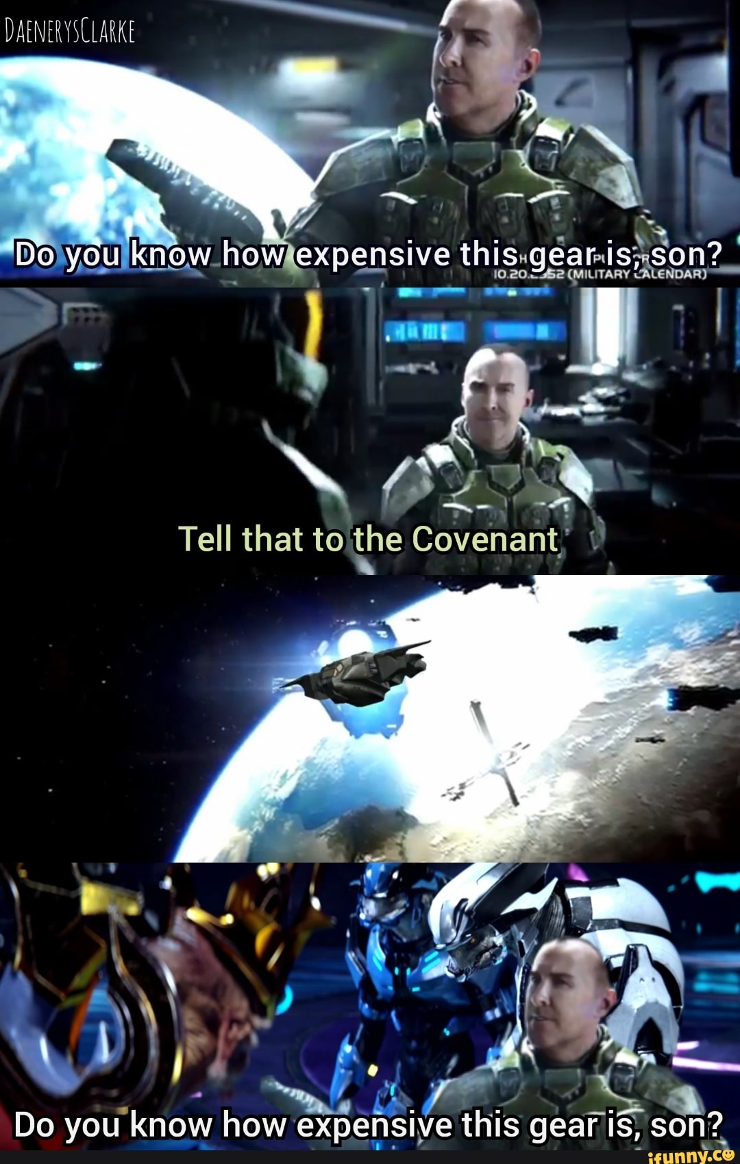 Tell that to the Covenant, - iFunny