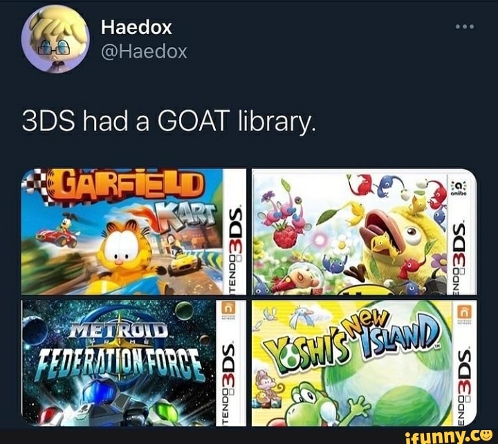 Haedox @Haedox had a GOAT library. cE - iFunny