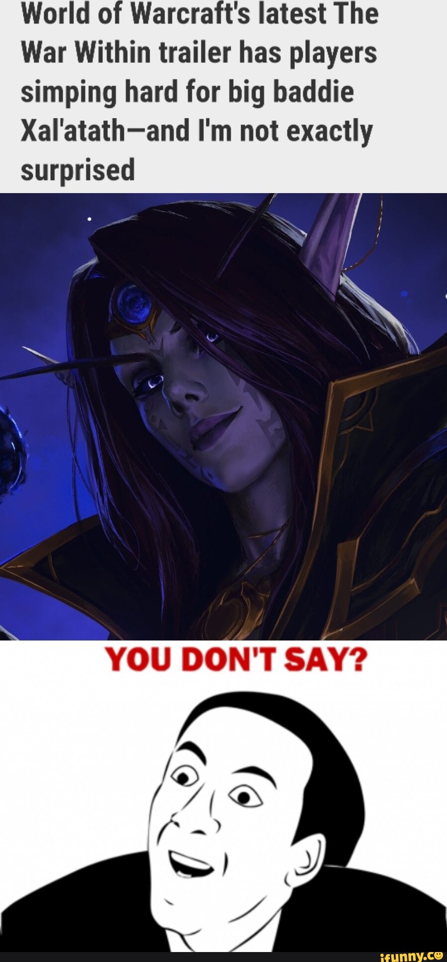 World of Warcraft's latest The War Within trailer has players simping ...