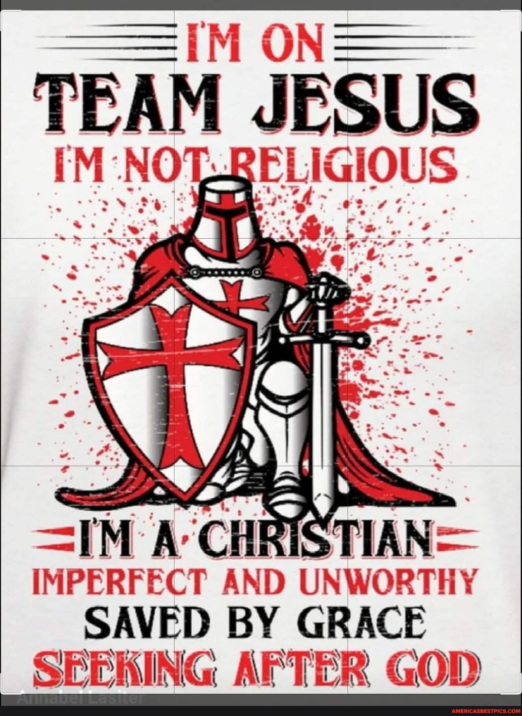 TEAM JESUS INPERFECT AND UN\ SAVED BY GRACE SPEKING AFTER GOD - America ...