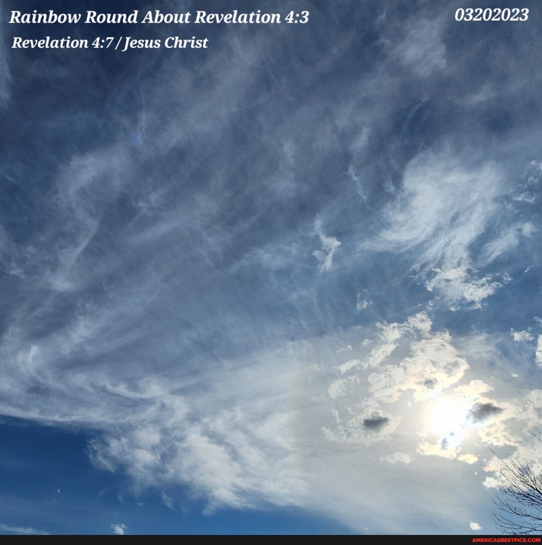 Rainbow Round About Revelation 03202023 Revelation /Jesus Christ ...