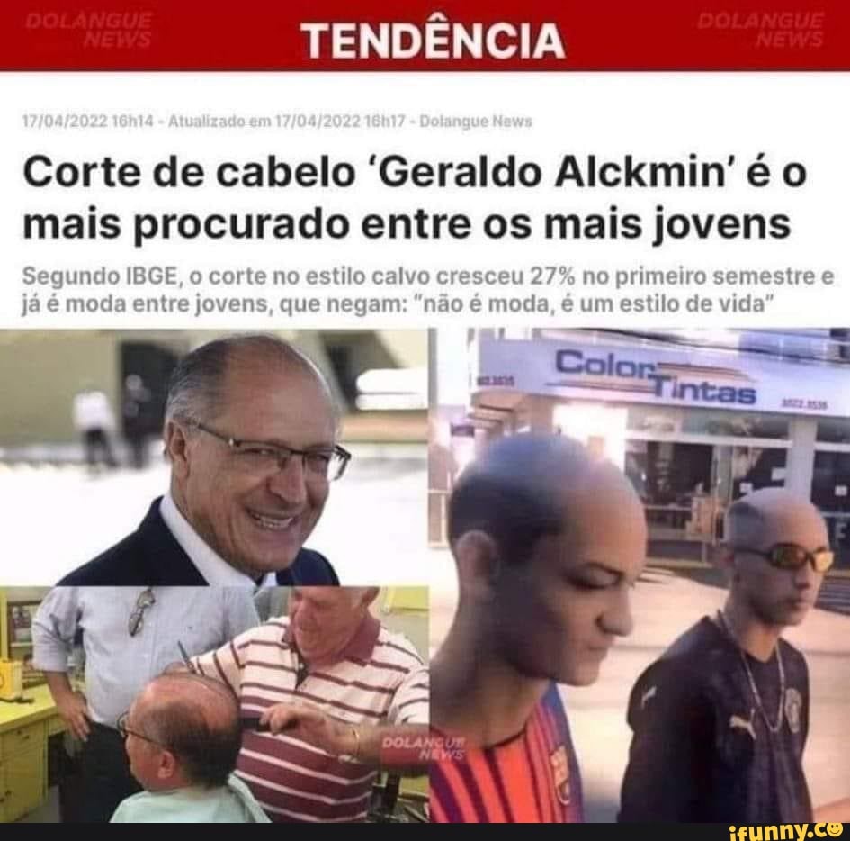 TENDÊNCIA Corte de cabelo 'Geraldo Alckmin' é o mais procurado entre os ...