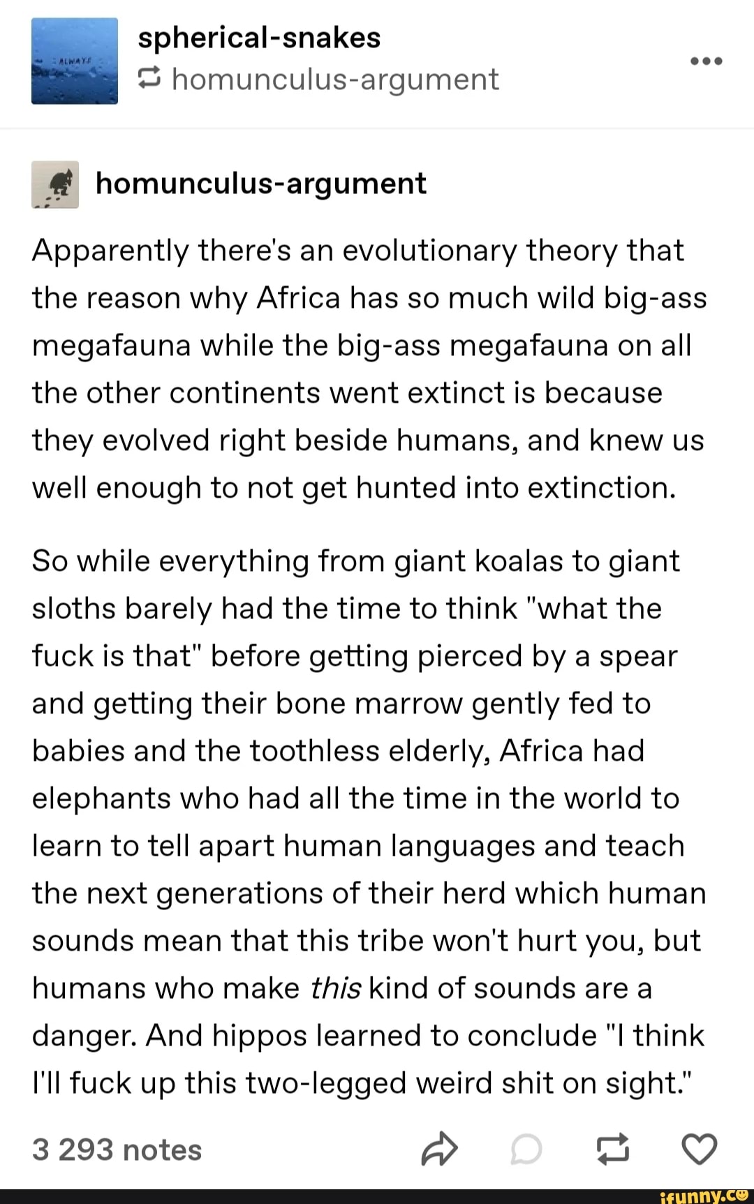 Spherical-snakes homunculus-argument I homunculus-argument Apparently ...