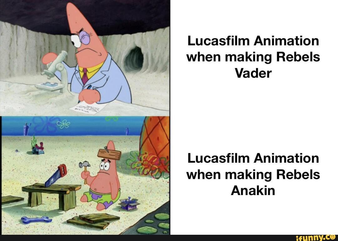 Lucasfilm Animation when making Rebels Vader Lucasfilm Animation when ...