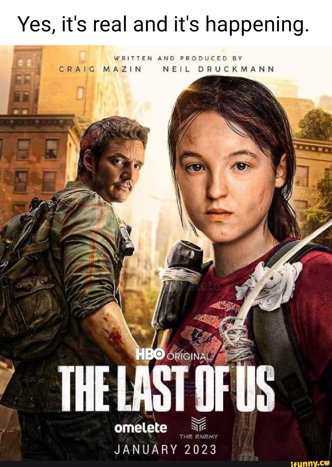 Yes, it's real and it's happening. WRITTEN AND PRODUCED BY CRAIG MAZIN ...