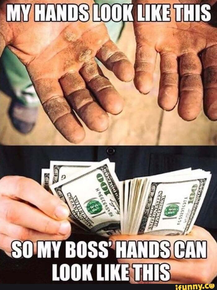 MY HANDS LOOK LIKE THIS SO MY BOSS' HANDS CAN LIKE THIS - iFunny