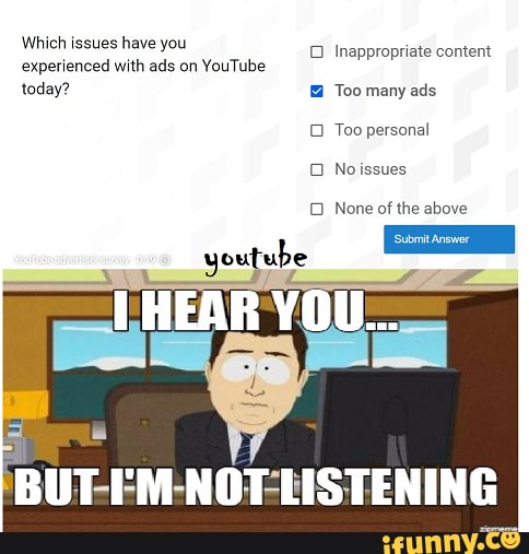 Which issues have you Inappropriate content experienced with ads on ...