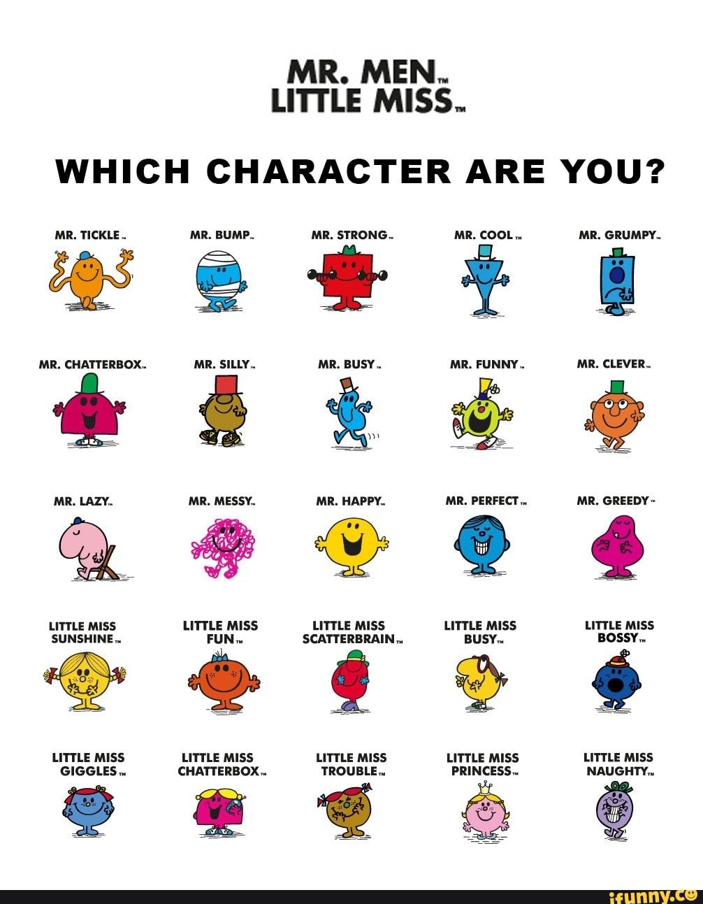 Mr Grumpy Mr Men