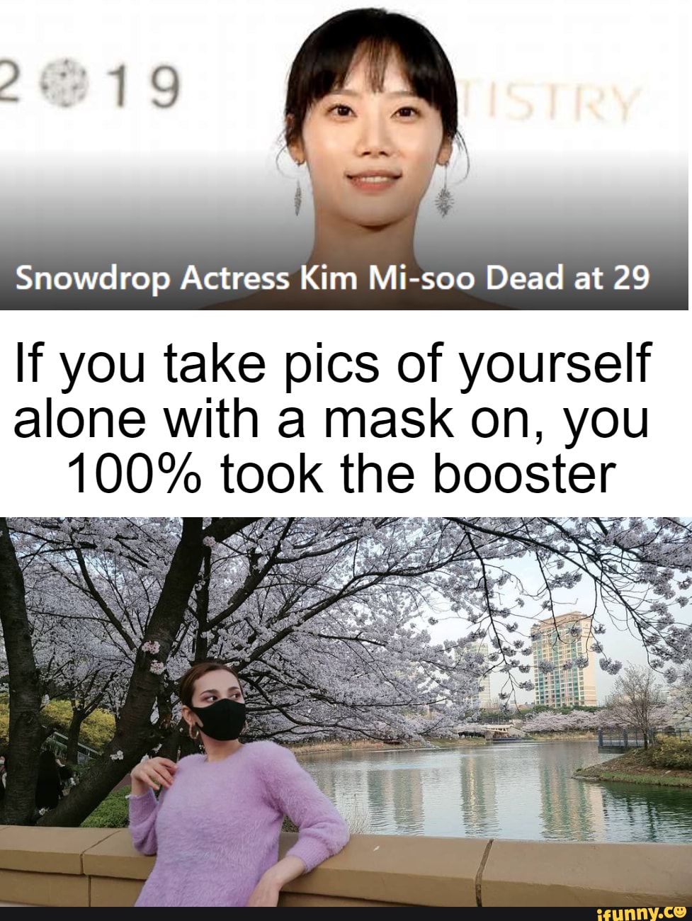 Snowdrop Actress Kim Mi-soo Dead at 29 If you take pics of yourself ...