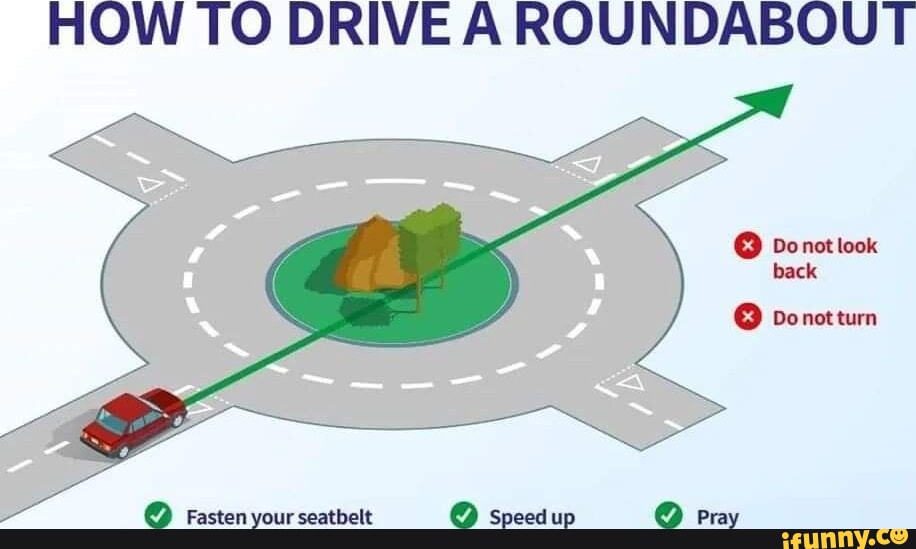 Roundabout memes. Best Collection of funny Roundabout pictures on iFunny