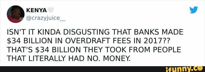 Overdraft memes. Best Collection of funny Overdraft pictures on iFunny