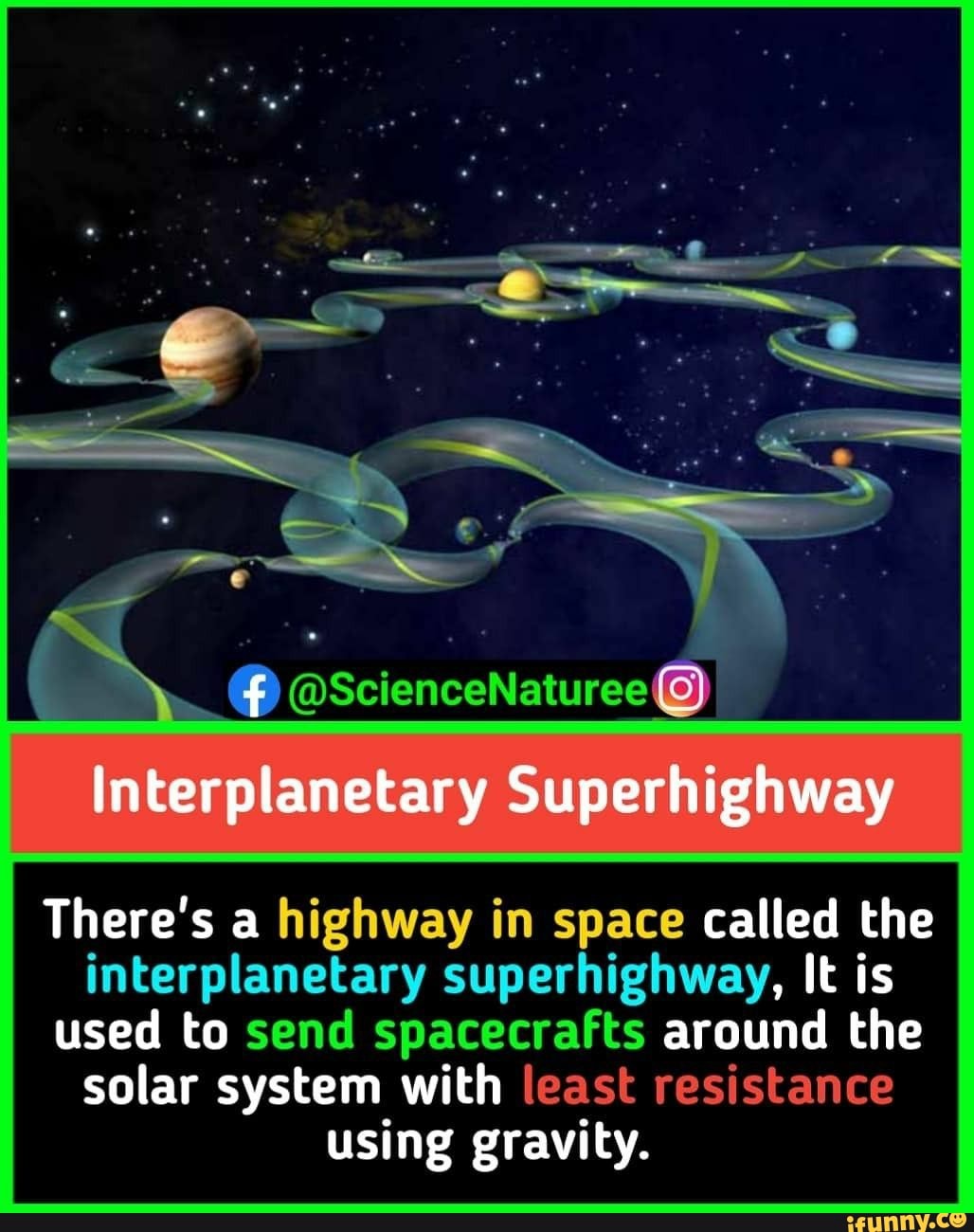 Interplanetary Superhighway There's a highway in space called the ...