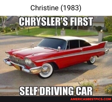 Christine (1983) CHRYSLER'S FIRST, SELF DRIVING CAR - America’s best ...