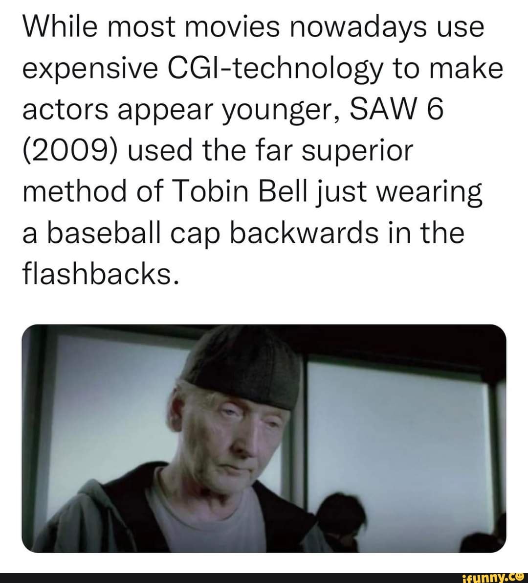 While most movies nowadays use expensive CGl-technology to make actors appear younger, SAW 6 ...