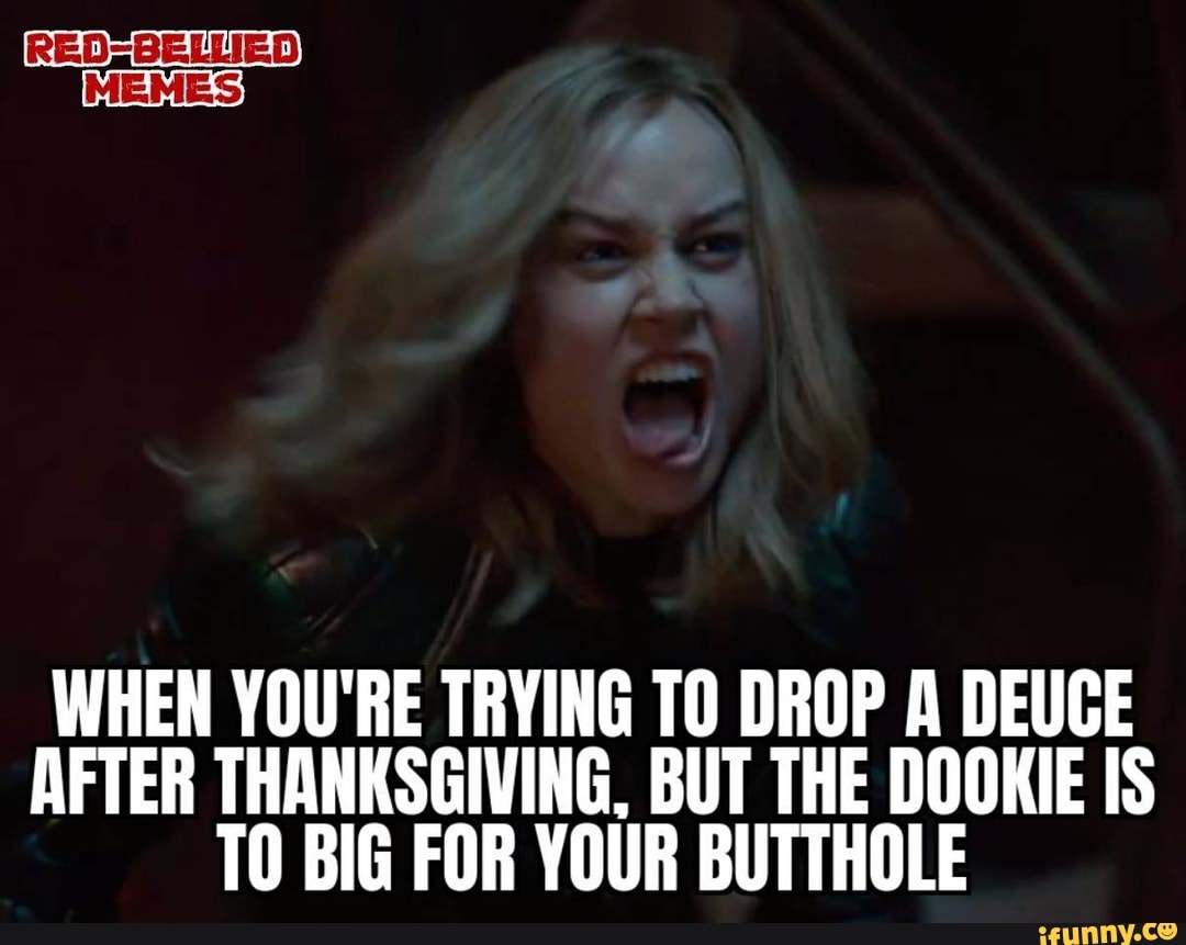 MEMES) WHEN YOU'RE TRYING TO DROP A DEUCE AFTER THANKSGIVING, BUT THE ...