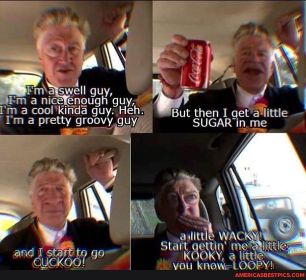 Swell guy, Em a niceYenough guy; I'm a cool'kinda guy. Heh: But then I ...