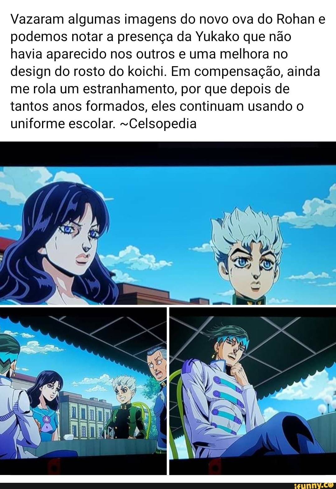Vazaram algumas imagens do novo ova do Rohan e podemos notar a presença ...