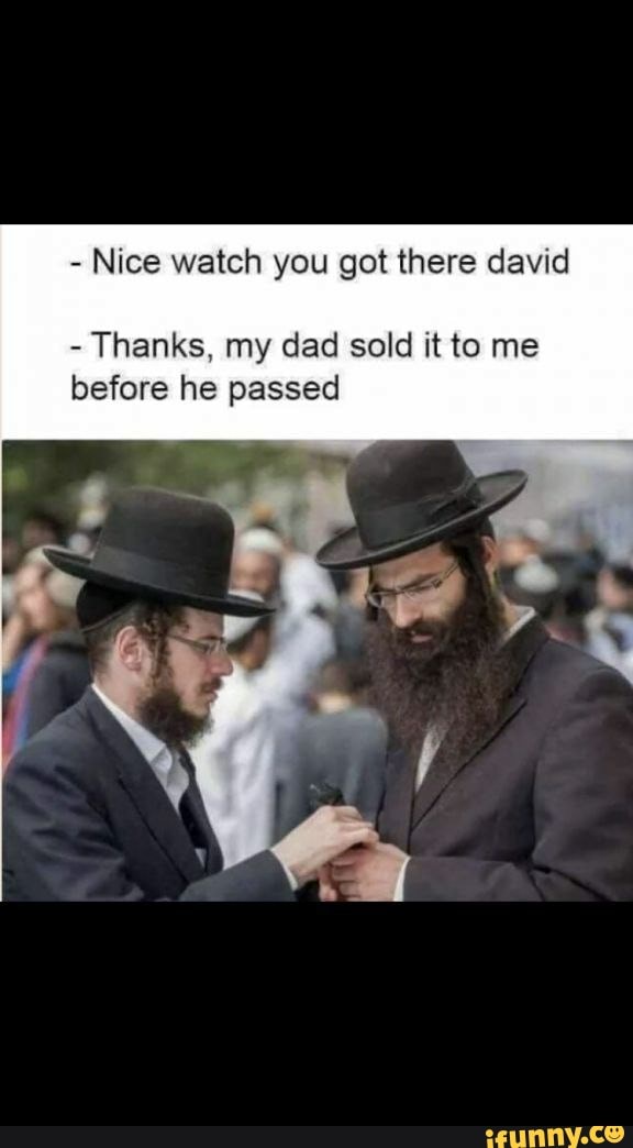 - Nice watch you got there david - Thanks, my dad sold it to me before ...