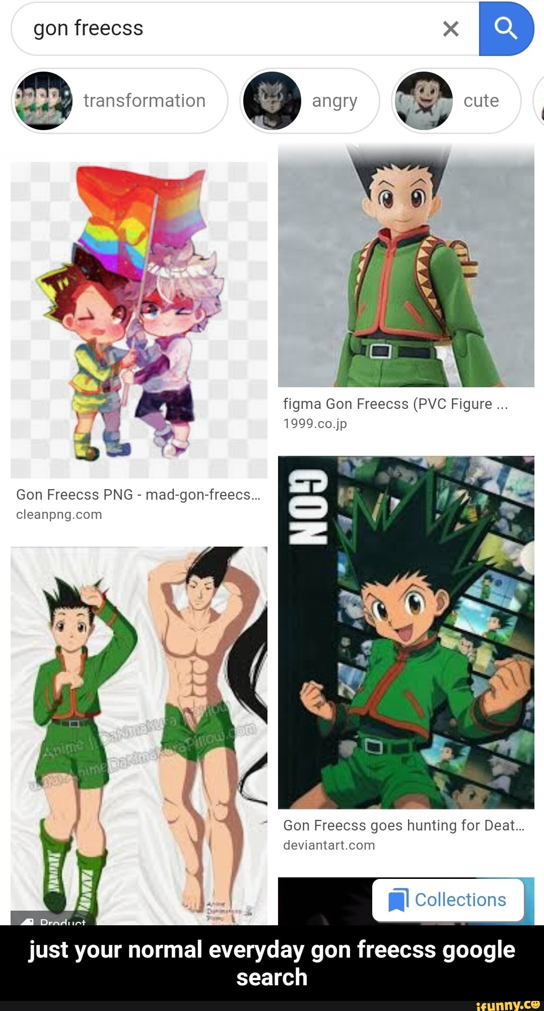 Figma Gon Freecss (PVC Figure Gon Freecss goes hunting for Deat... deviantart.com gal ...